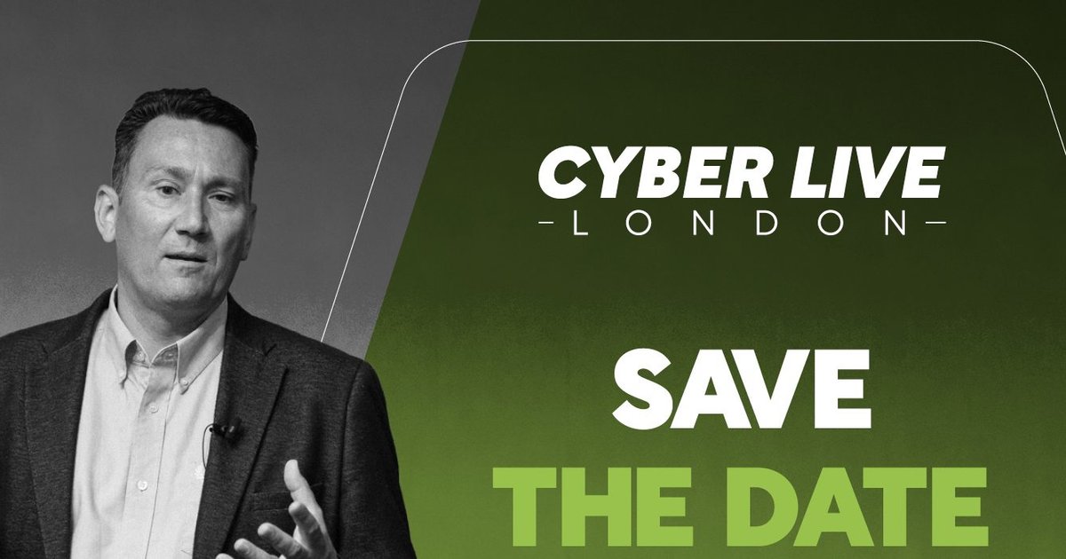 SAVE THE DATE – Cyber LIVE London 2025 | AI Magazine