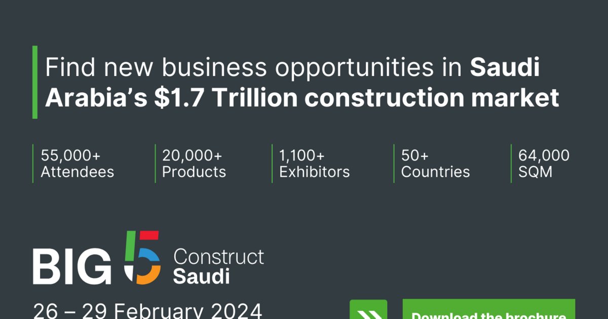 Big 5 Construct Saudi | Construction Digital