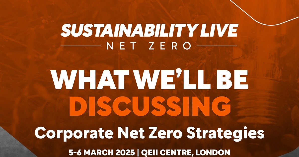 Sustainability LIVE: Net Zero’s Corporate Strategies Panel ...