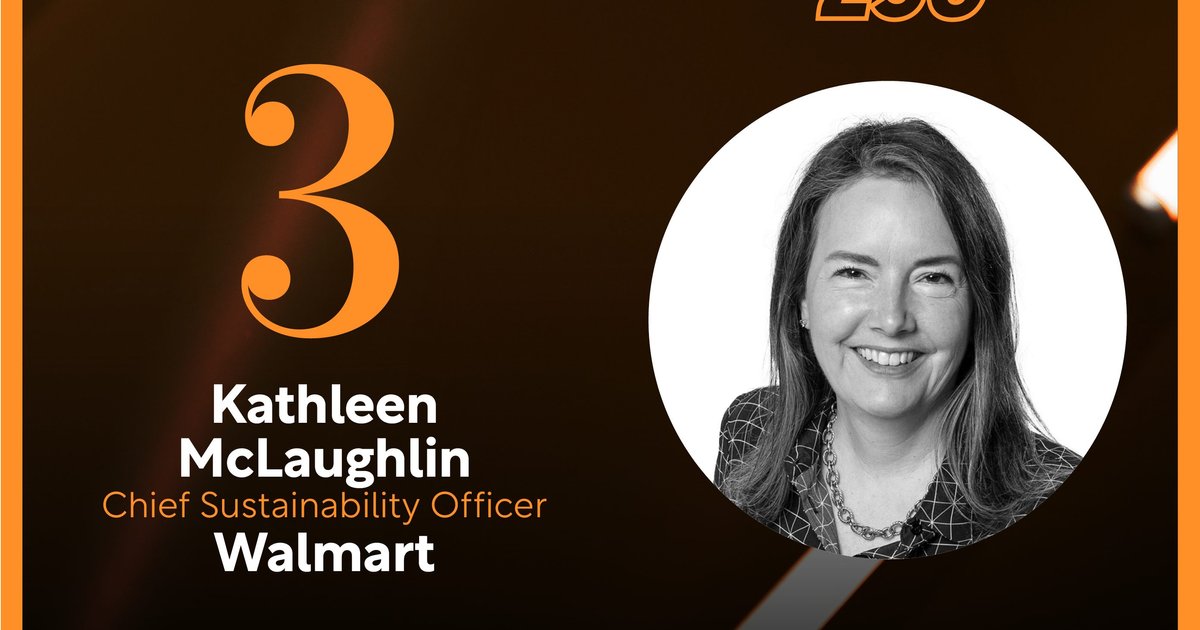Who is Kathleen McLaughlin, Walmart’s CSO? | Sustainability Magazine
