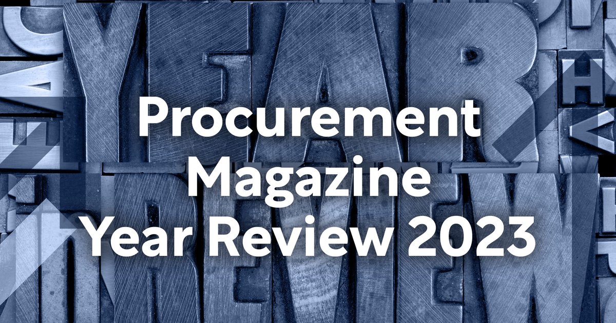 Top 12: 2023 Procurement Magazine cover review | Procurement Magazine