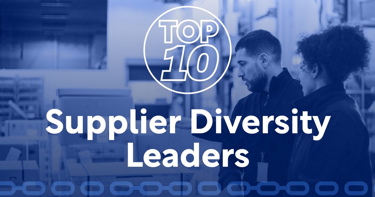 Top 10: Supplier Diversity Leaders | Supply Chain Magazine