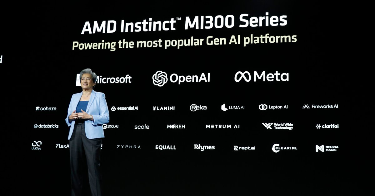 AMD Unveils CPU & GPU Solutions in AI Leadership Bid | Technology Magazine