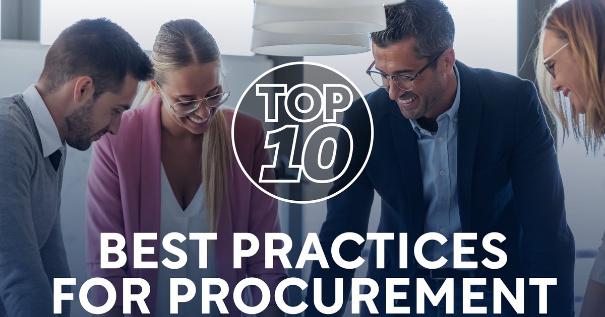 Top 10 Best Practices for Procurement | Procurement Magazine