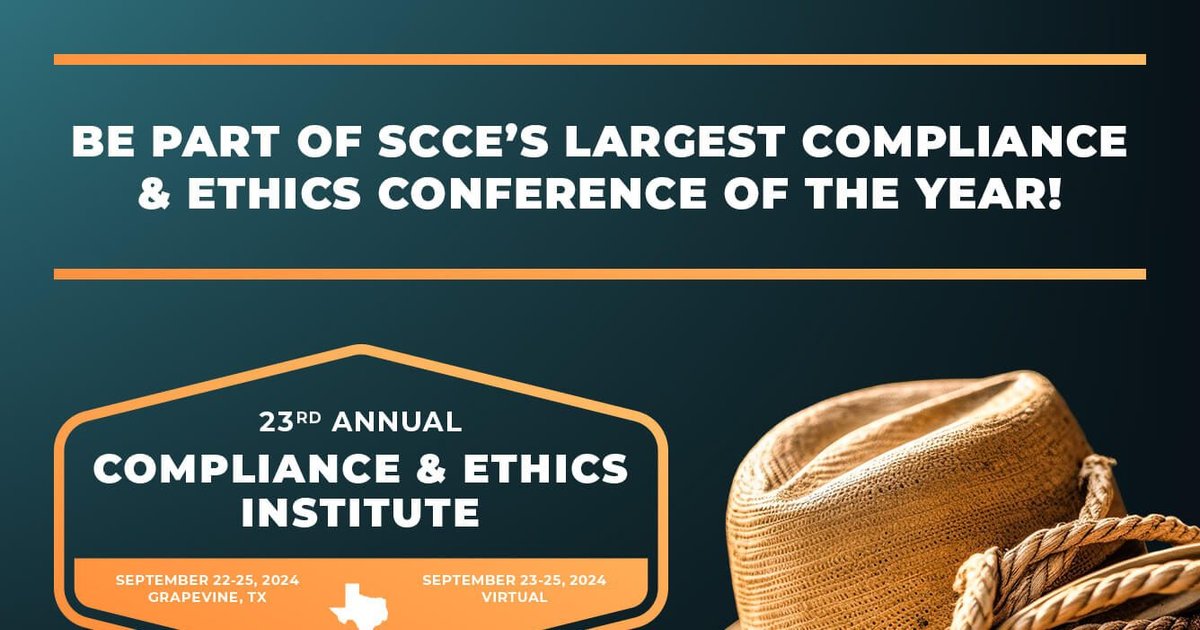 23rd Annual Compliance & Ethics Institute | Supply Chain Digital