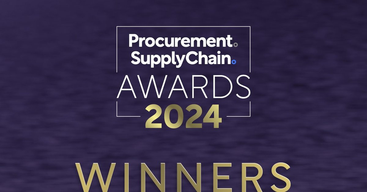 Global Procurement & Supply Chain Awards – WINNERS ANNOUNCED ...