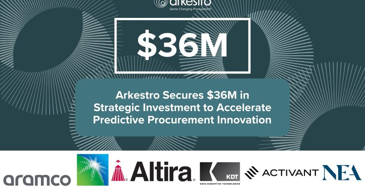 Arkestro to Accelerate Predictive Procurement Innovation | Procurement Magazine