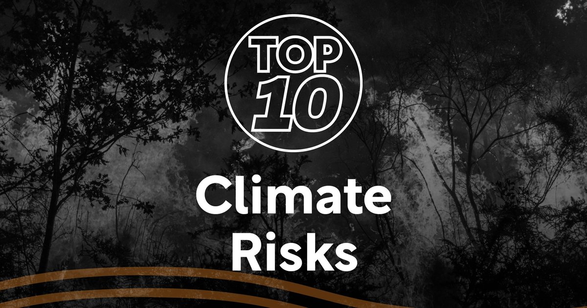 Top 10: Climate Risks | Sustainability Magazine