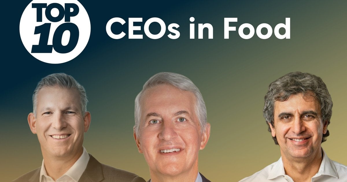 Top 10: CEOs in Food | Food and Drink Digital