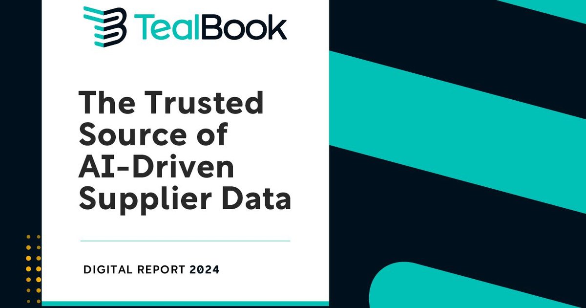 TealBook: The Trusted Source of AI-Driven Supplier Data | FinTech Magazine