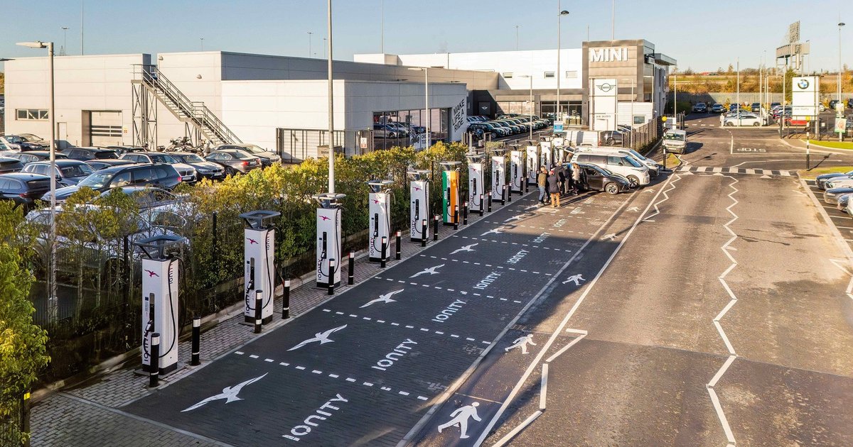 IONITY Opens Largest EV Charging Hub in Ireland | EV Magazine