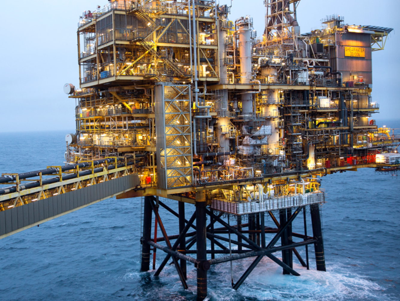 North Sea Platforms