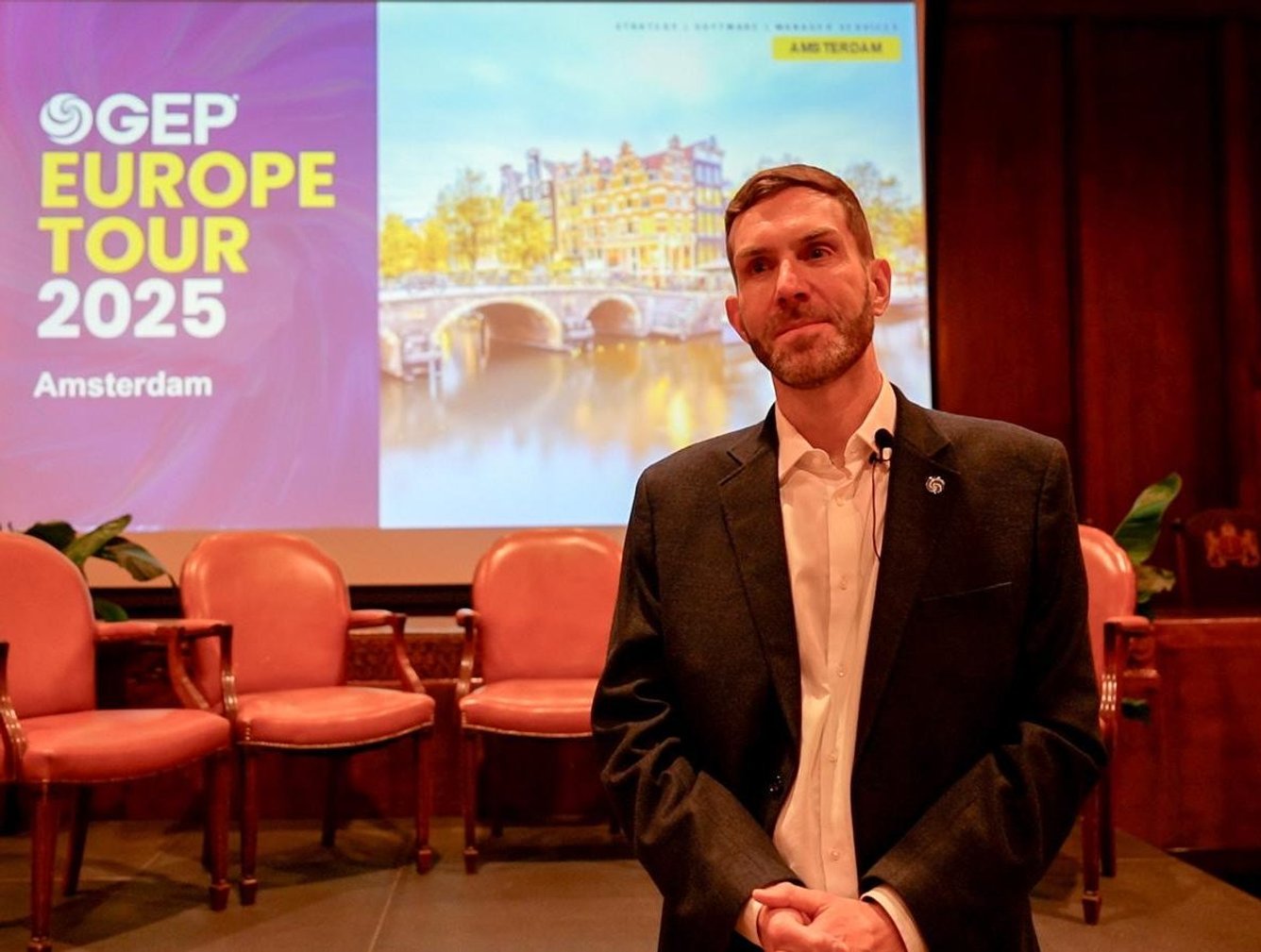 Q&A: JP Lauer at GEP Europe Tour 2025, Amsterdam | Supply Chain Digital
