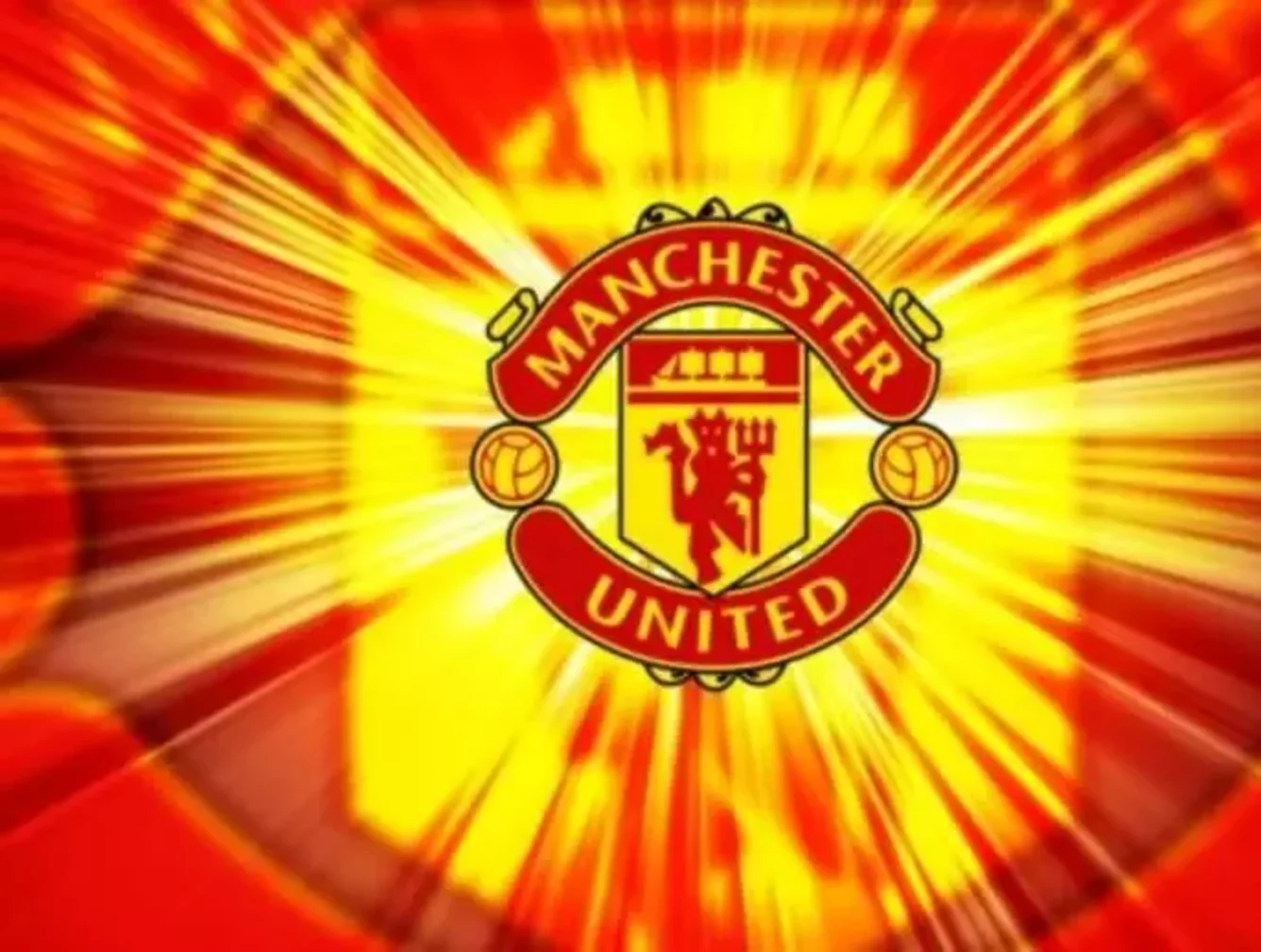 Manchester United Logo With Flames