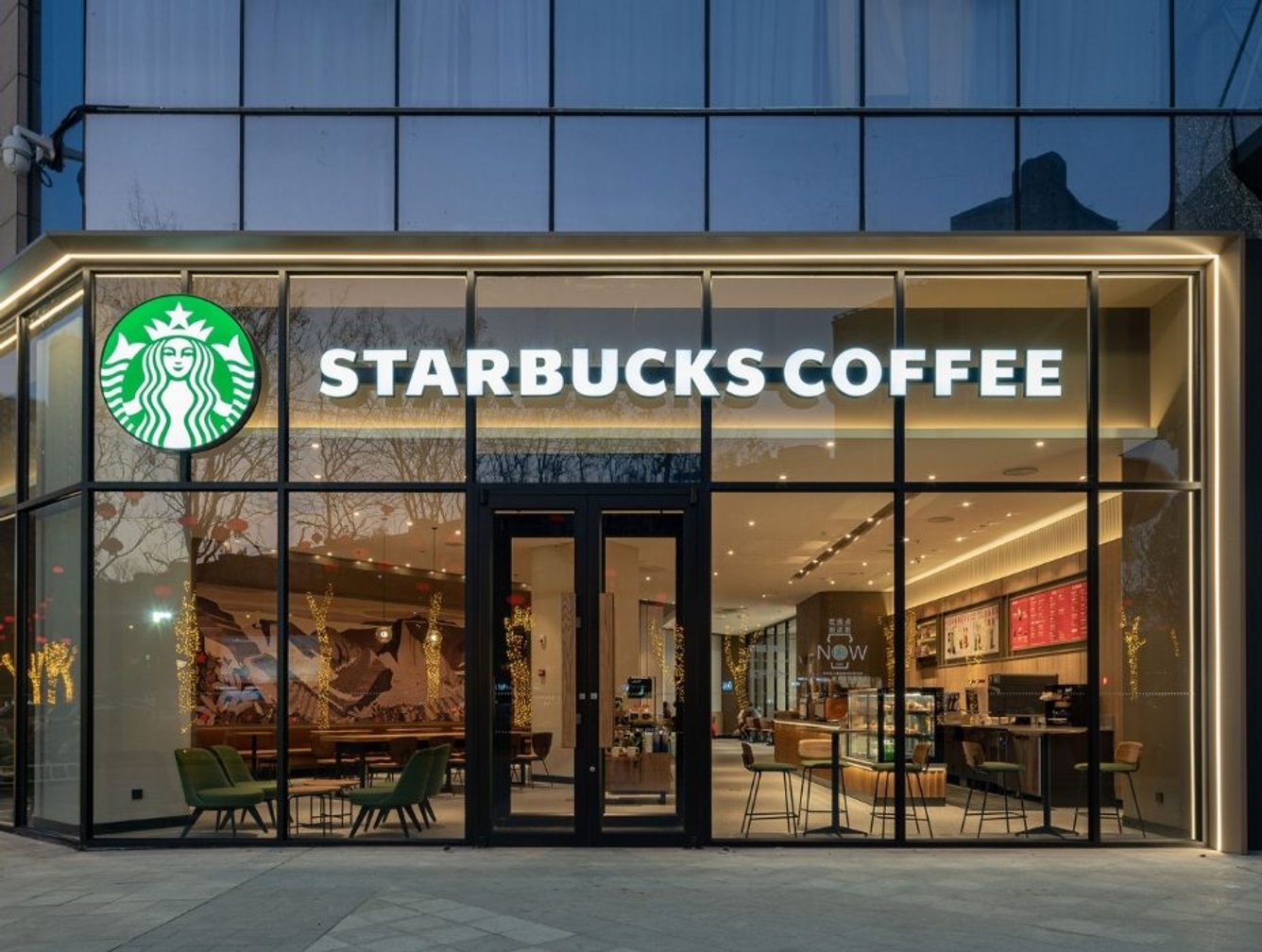 Café De Starbucks LED Licht: Starbucks Coffee House, Berlijn