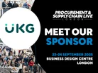 UKG Sponsors Procurement & Supply Chain LIVE London | Supply Chain Magazine