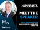 PSC LIVE London: Q&A With Paul Doherty, Heathrow Airport | Supply Chain ...