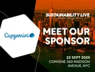 Capgemini Sponsors Sustainability LIVE: Climate Week NYC ...