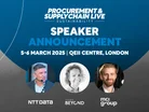 PSC LIVE: Sustainability Welcomes new Speakers | Procurement Magazine