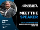 PSC LIVE London Speaker Q&A: Wayne Bell, Head of Procurement | Supply ...