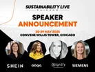 Four New Speakers Join Sustainability LIVE Chicago | Sustainability ...