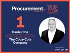Daniel Coe, Coca-Cola: Saving Money at the Highest Level | Procurement ...