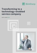 SimCorp:transforming to a technology-enabled service company ...