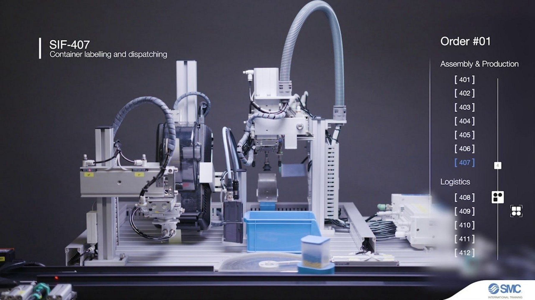 How does the SIF-400, the training system for Industry 4.0, work? | AI ...