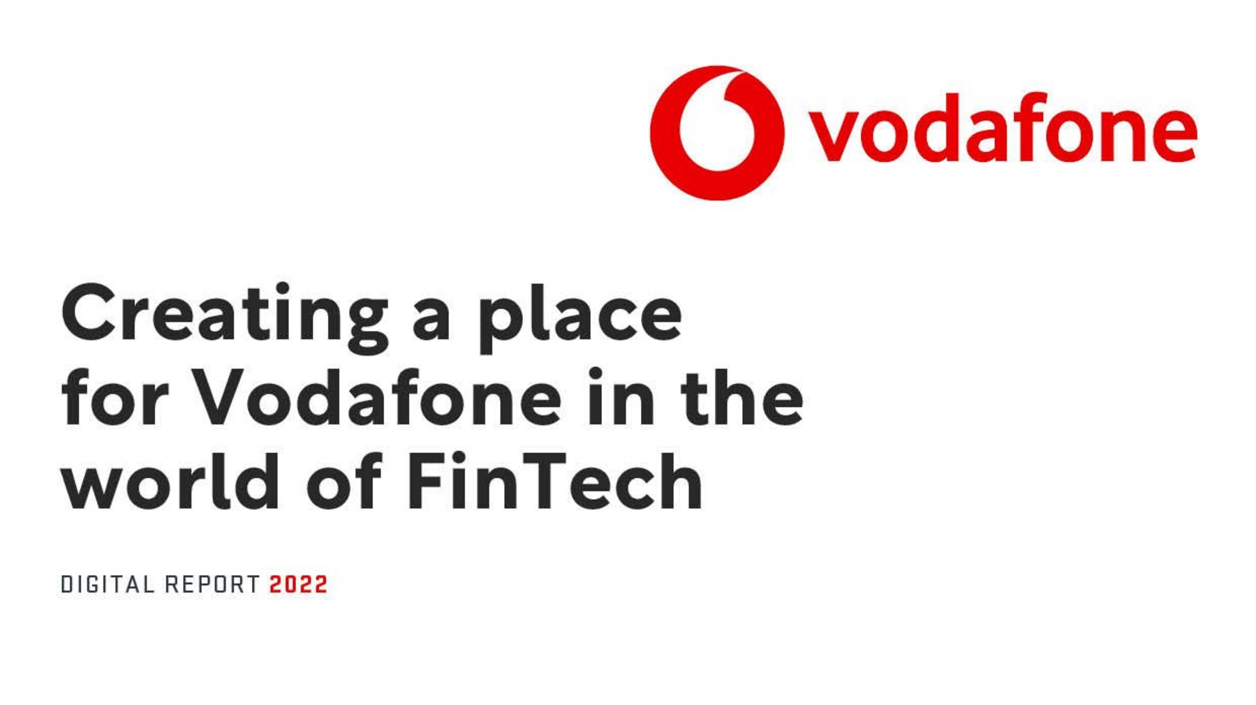 Creating a place for Vodafone in the world of FinTech | Mobile Magazine