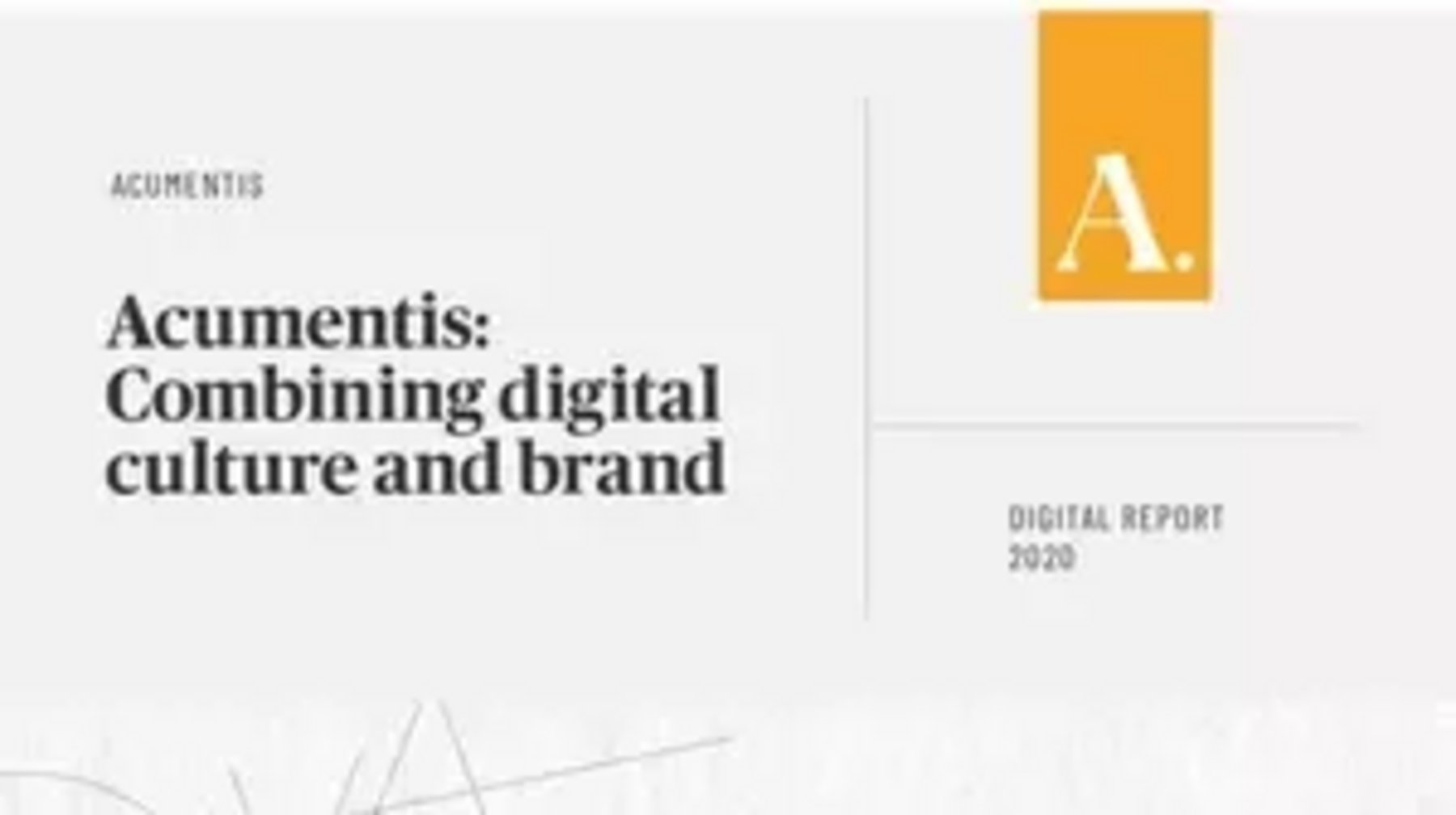 Acumentis: Combining digital culture and brand | FinTech Magazine