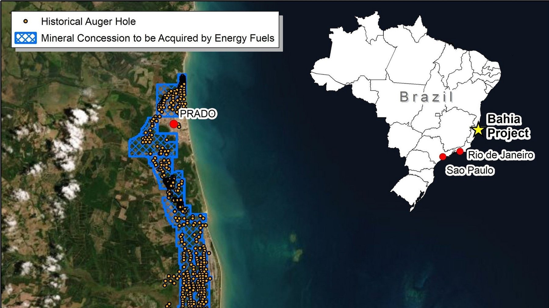 Uranium miner Energy Fuels buys 17 concessions in Brazil | Mining Digital