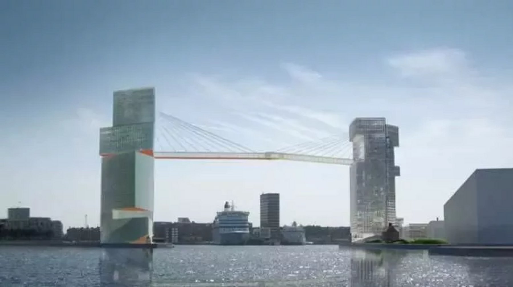 Copenhagen approves plans for a 65m high walkway to be built between ...