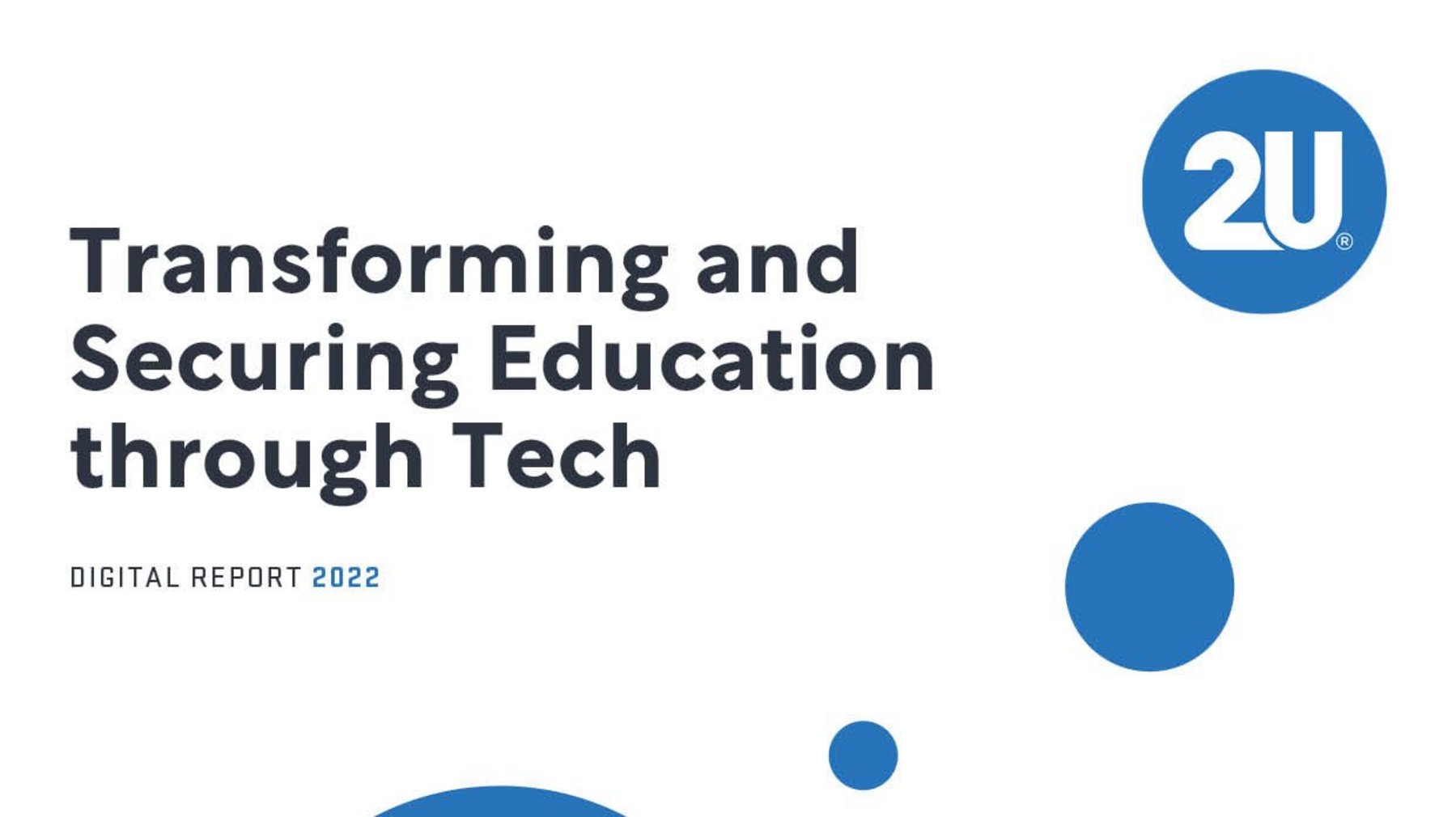 2U: Transforming and Securing Education through Tech | Technology Magazine