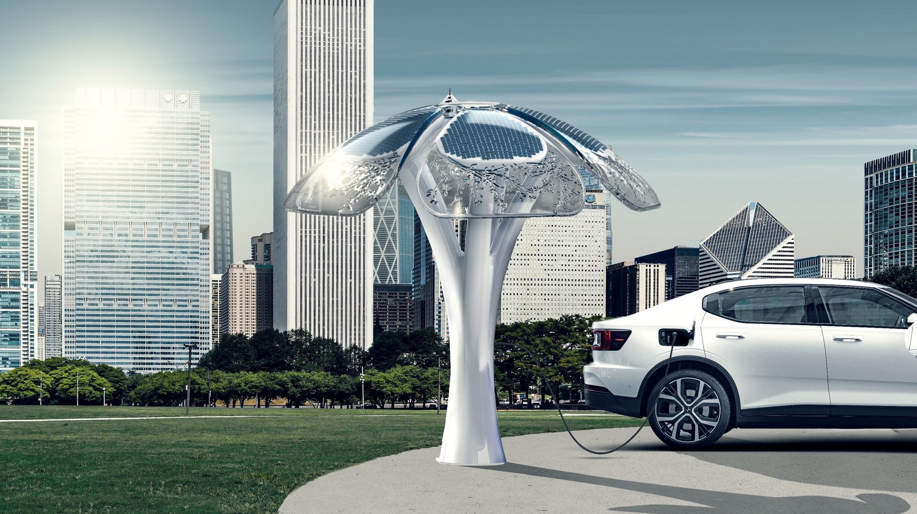 SolarBotanic partners to develop prototype EV charging tree | EV Magazine