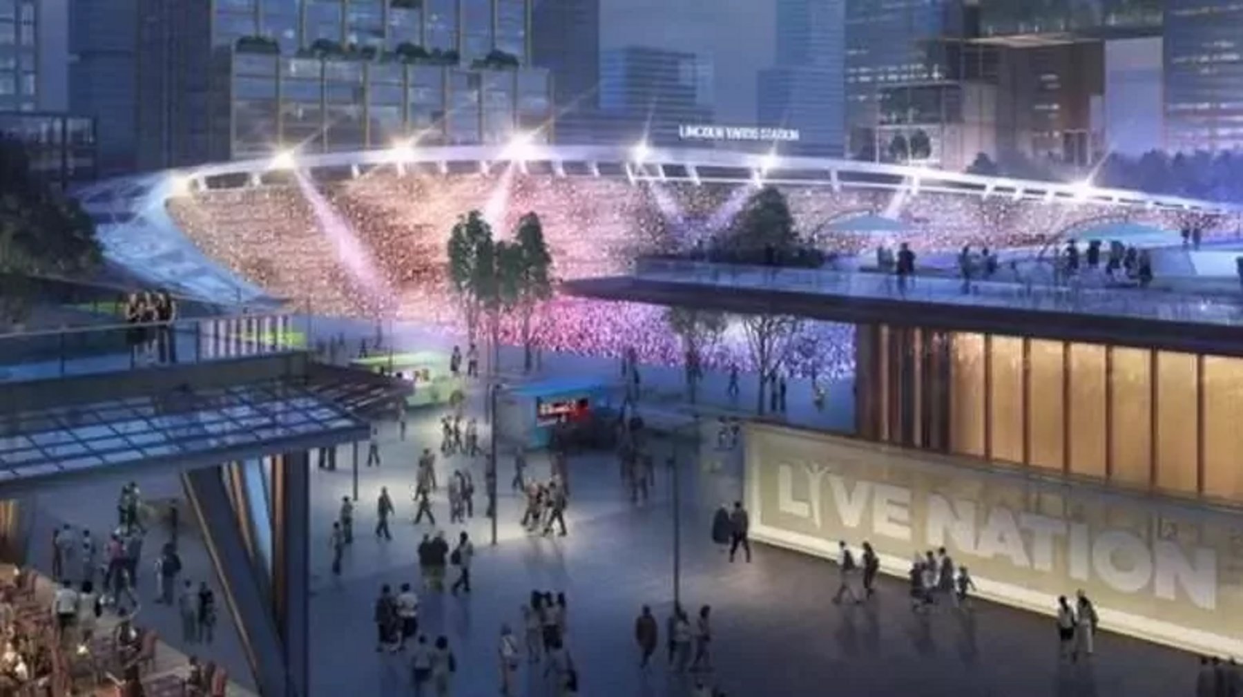 $5bn stadium and mixed-use park proposed for Chicago waterfront ...