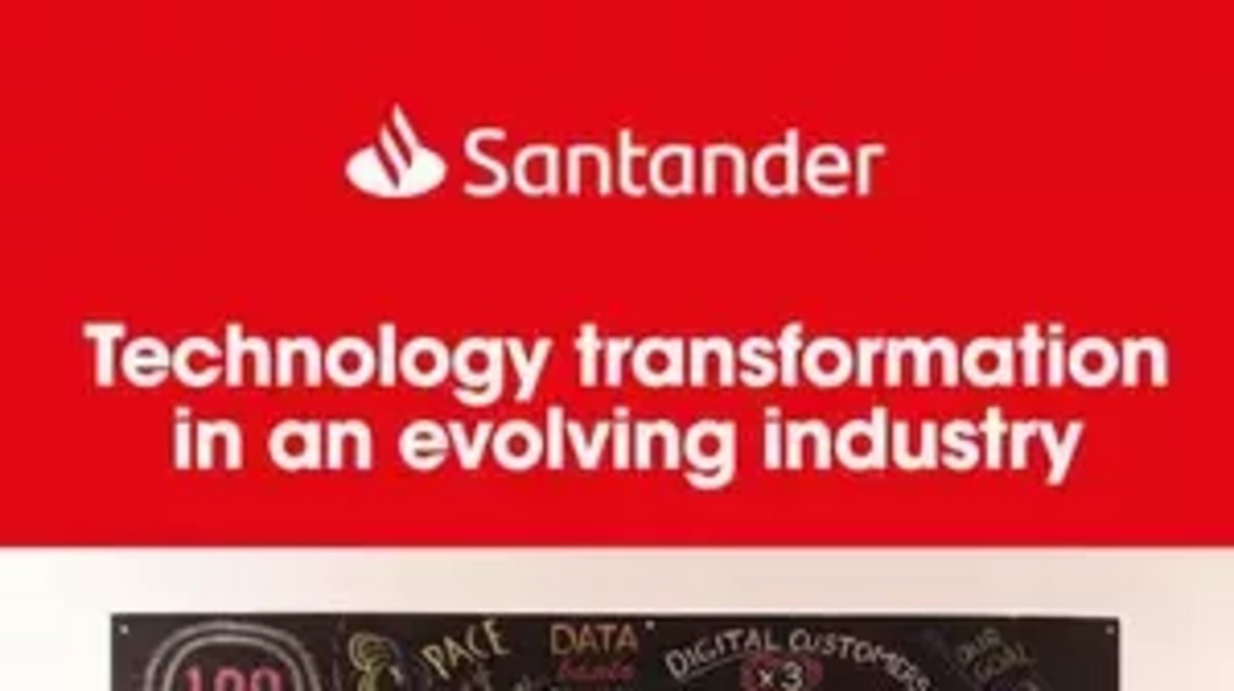 How Santander’s technology transformation allows it to improve ...