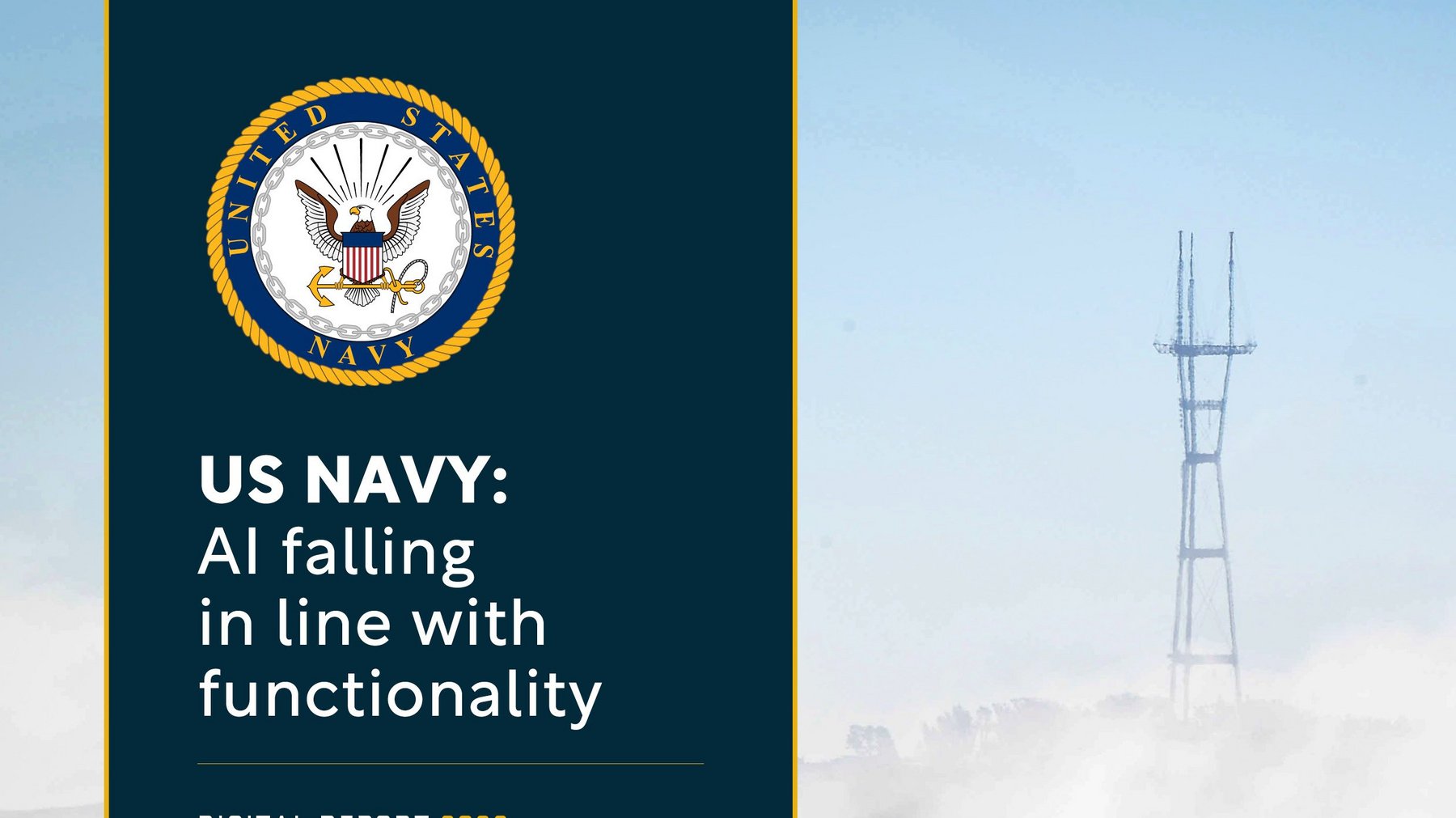 US Navy: Functionality falling in line with AI | AI Magazine