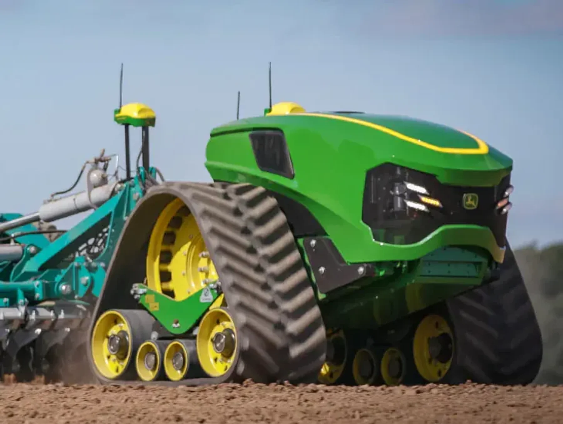 Autonomous Robot Tractor Autonomous Farming Is Driving A New