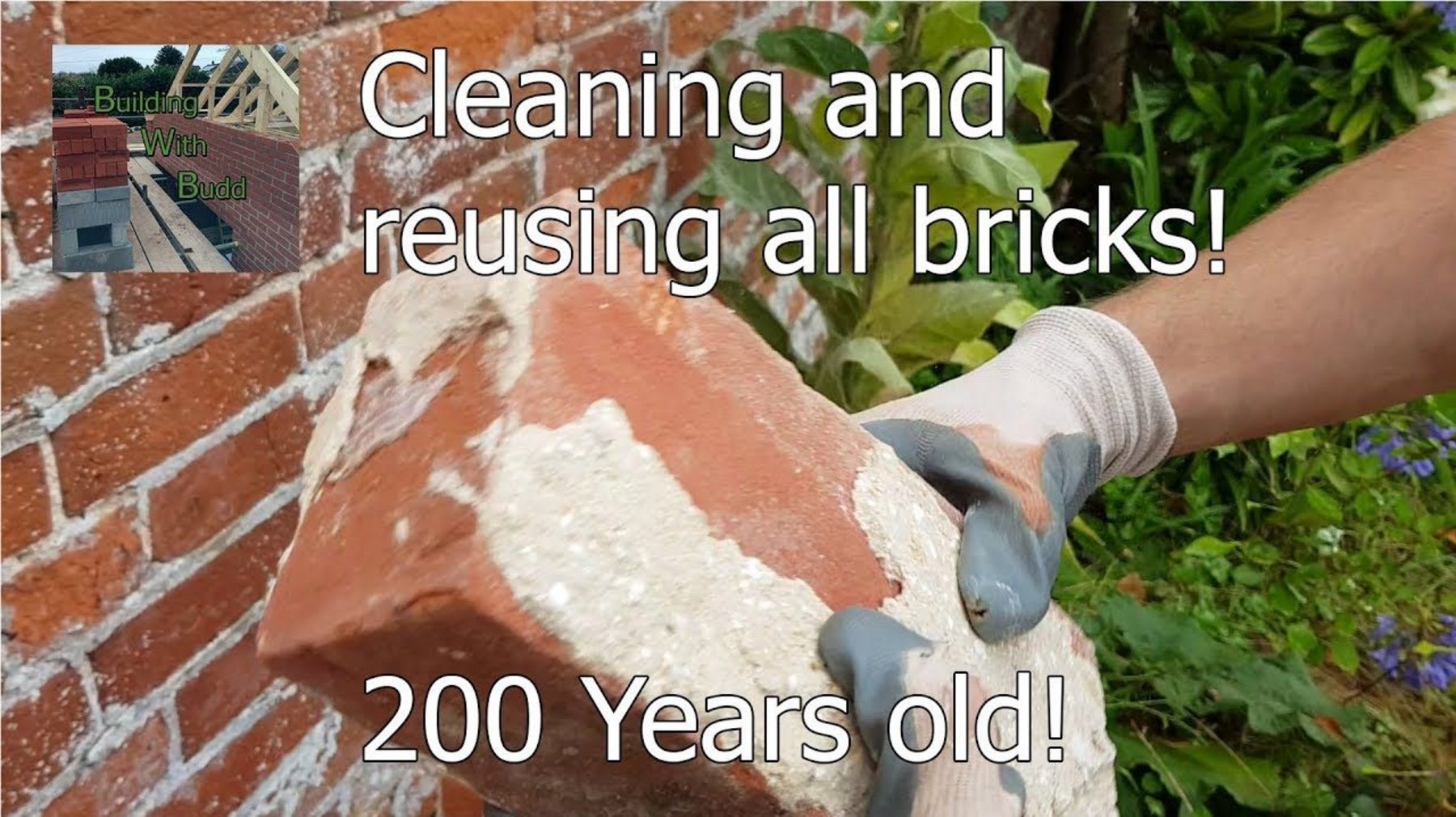 Cleaning and reusing bricks that are 200 years old (How to ...