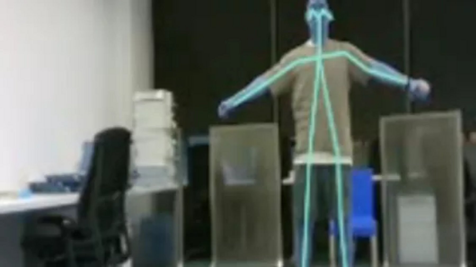 Deep neural network grabs full-body scans from wrist camera ...