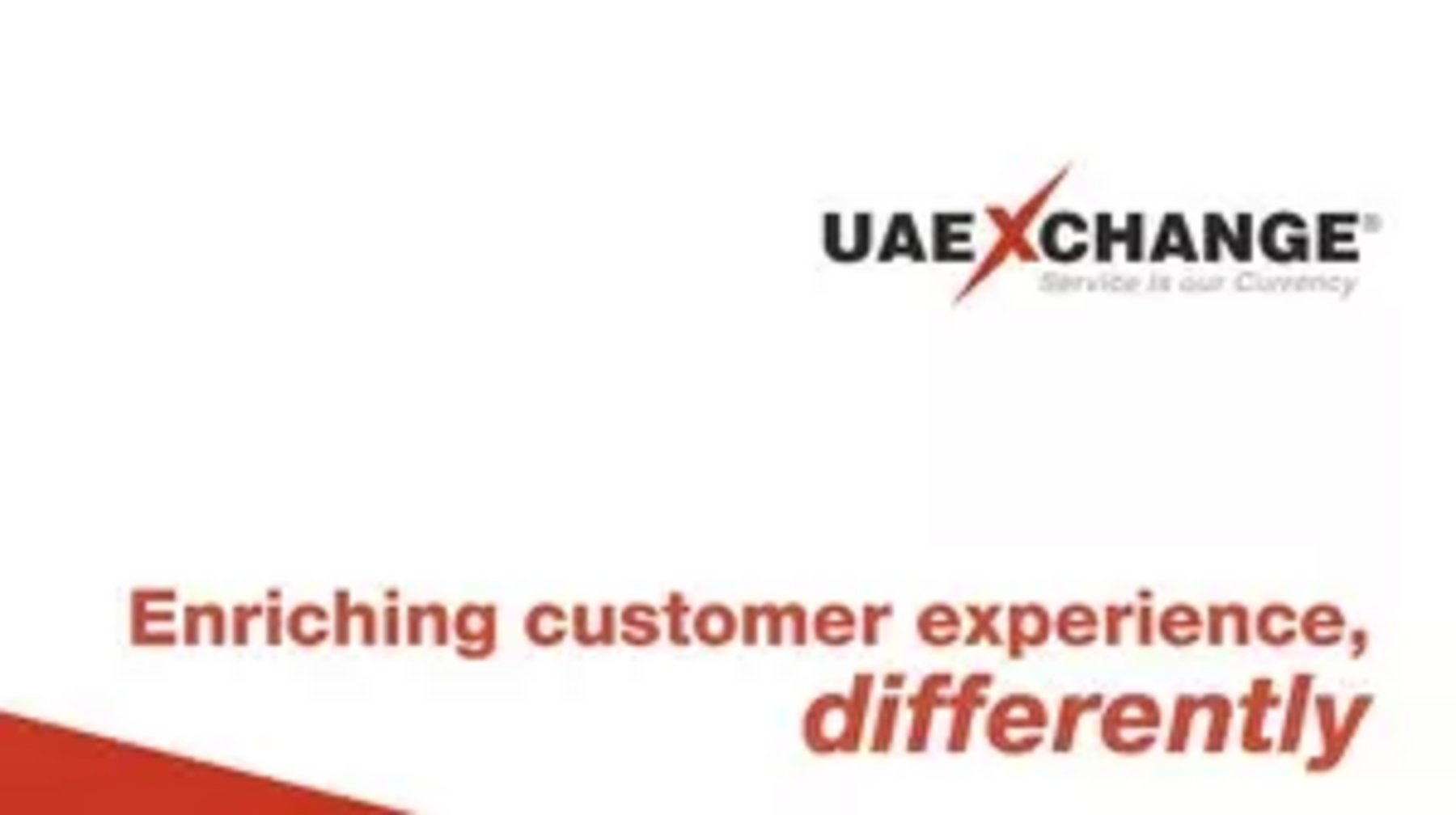 UAE Exchange Group: Enriching customer experience, differently ...