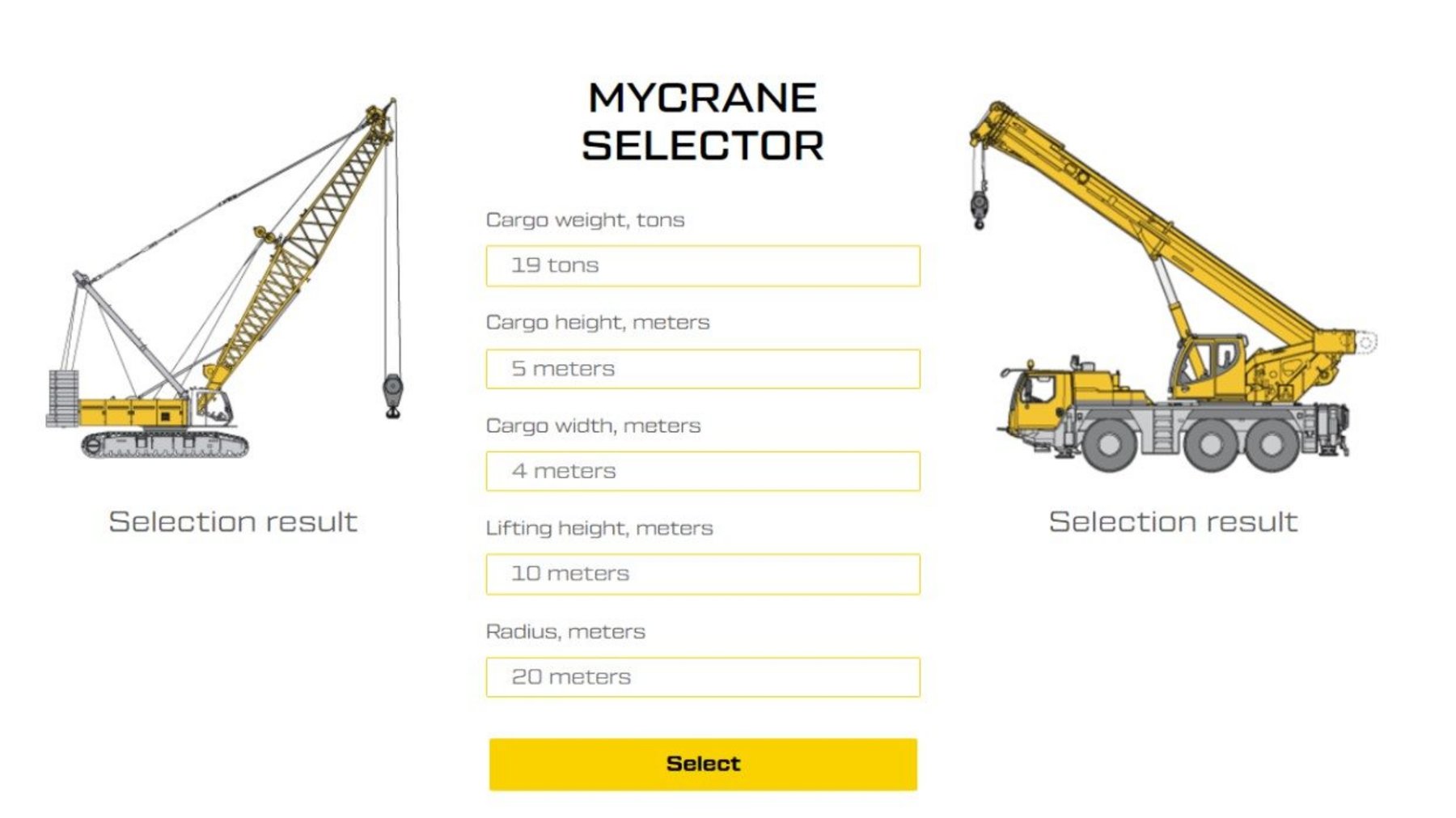 MyCrane launches selector tool for construction projects | Construction ...