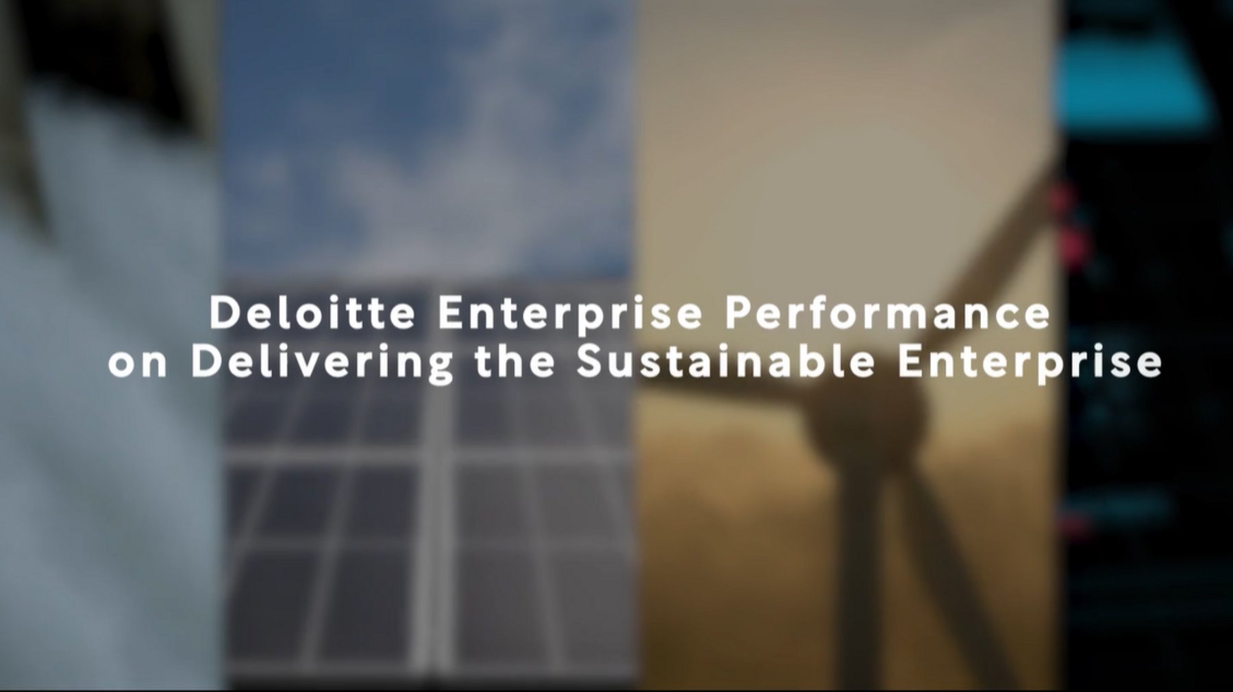 Deloitte: accelerate clients’ sustainability transformation ...