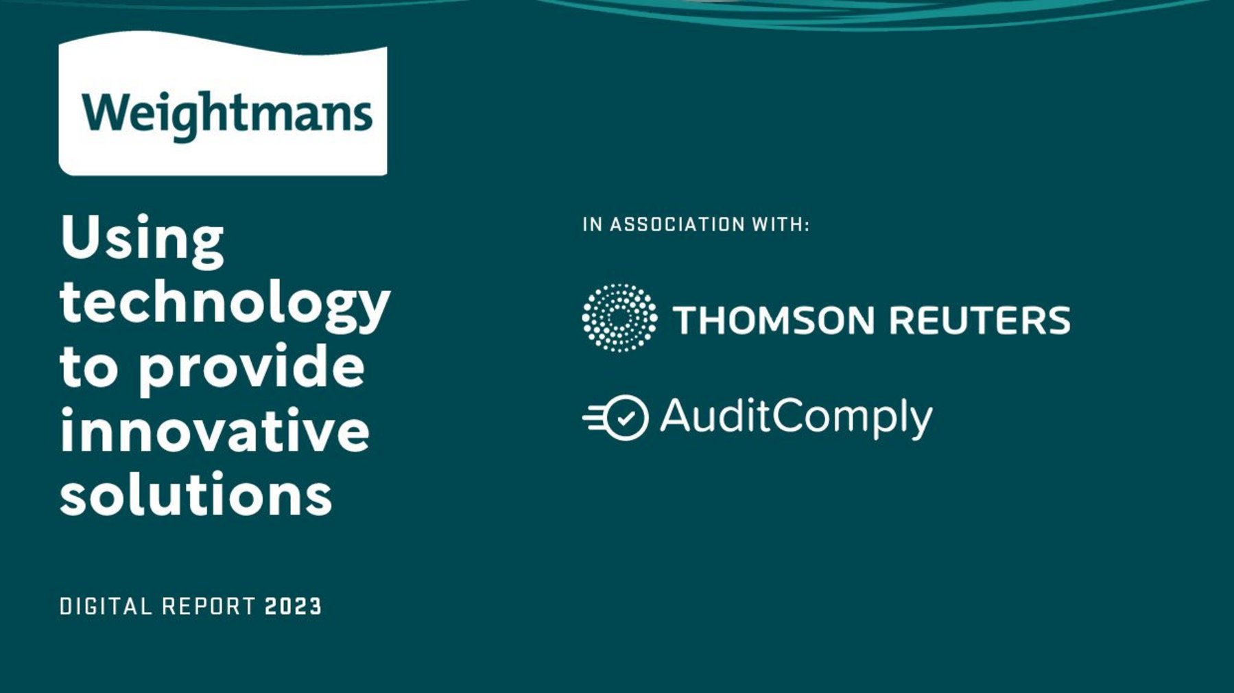 Weightmans: using technology to provide innovative solutions ...