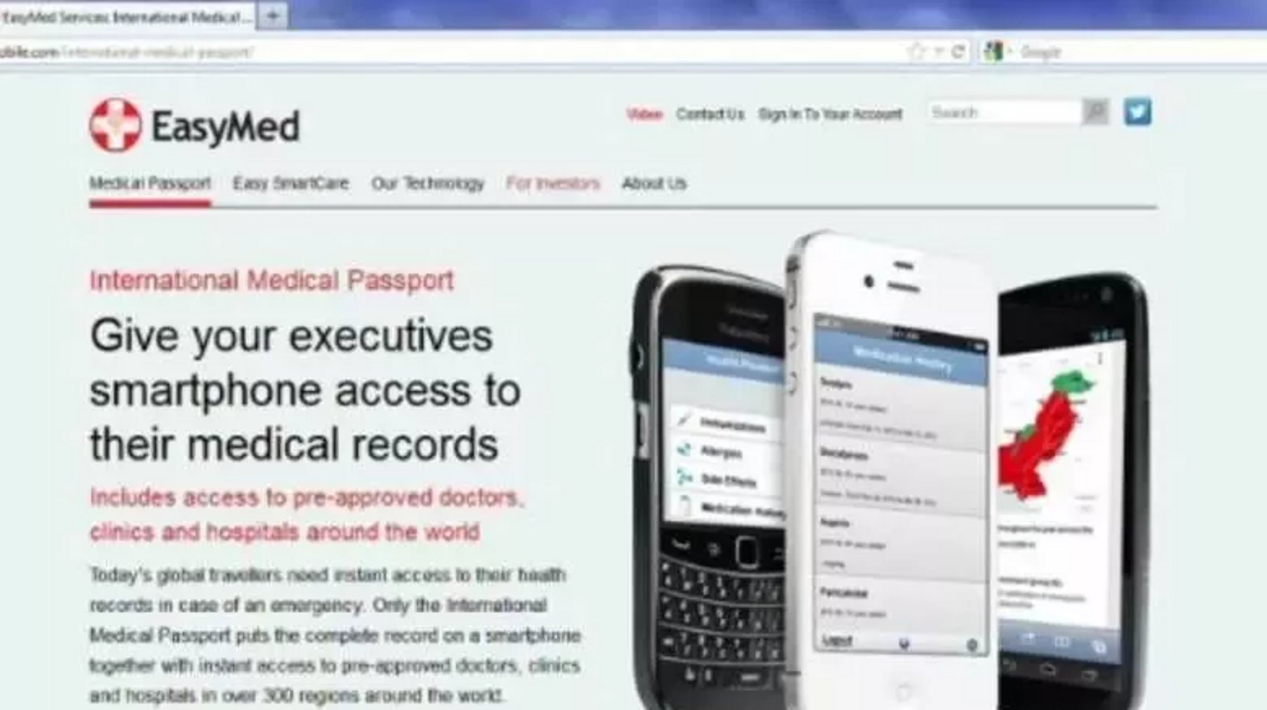 EasyMed Services launches global website | Healthcare Digital