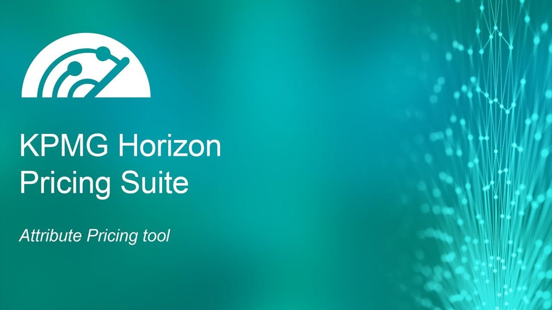 KPMG Horizon Pricing Suite – Attribute pricing tool | Supply Chain Magazine