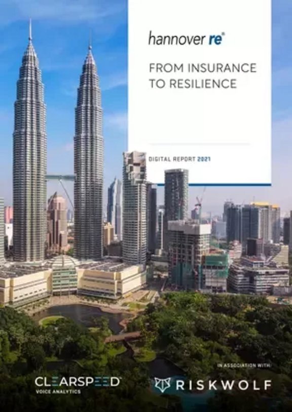 Hannover Re: From insurance to resilience Brochure | InsurTech Digital