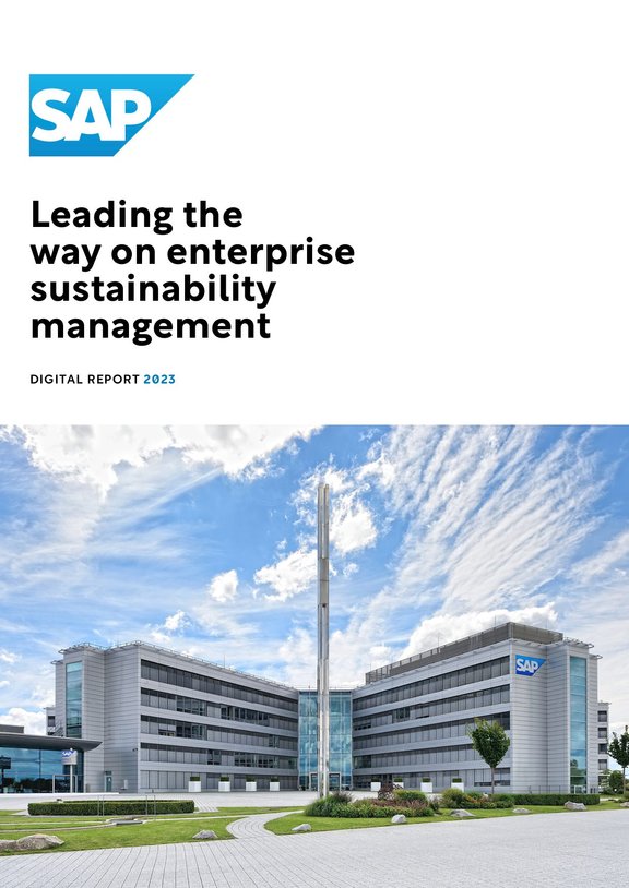 SAP: leading the way on enterprise sustainability management Brochure ...