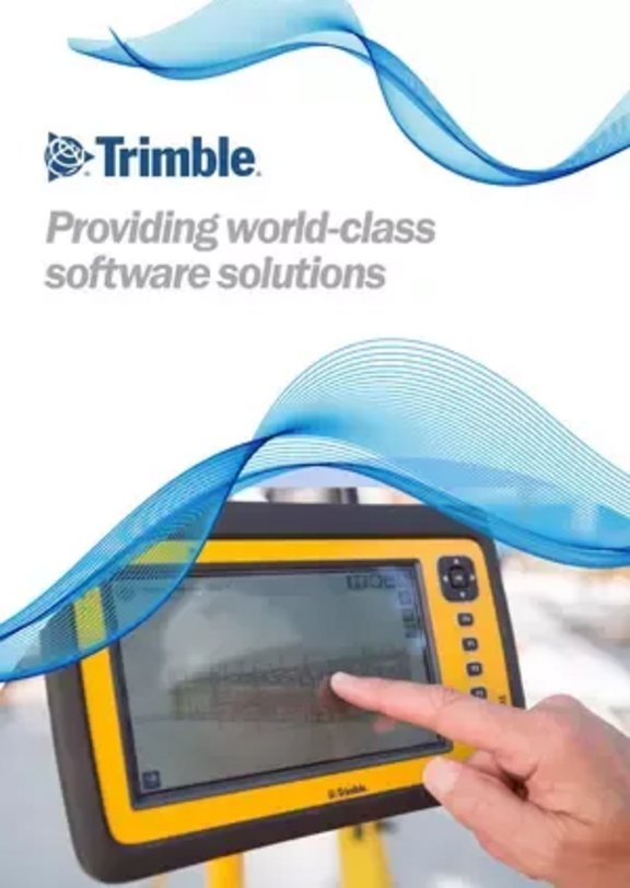 Trimble: providing world-class software solutions Brochure ...