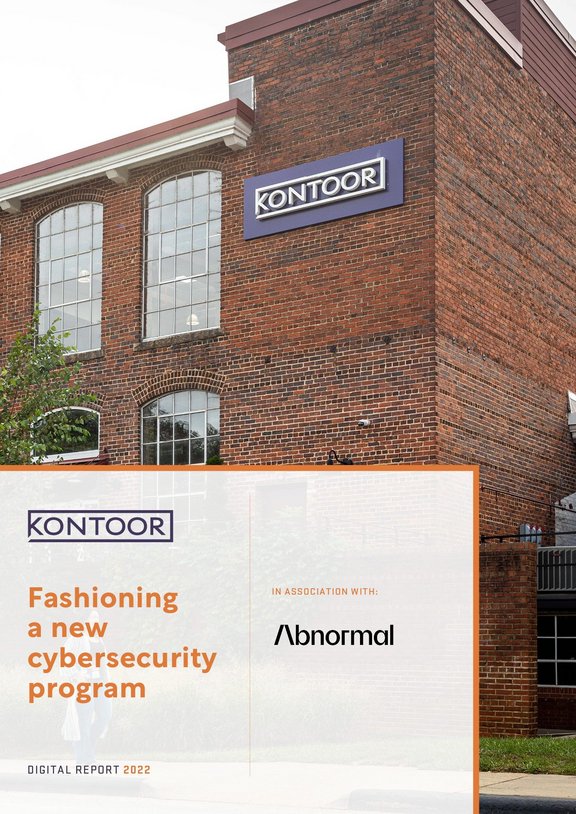 Kontoor Brands: Fashioning a new cybersecurity program Brochure ...